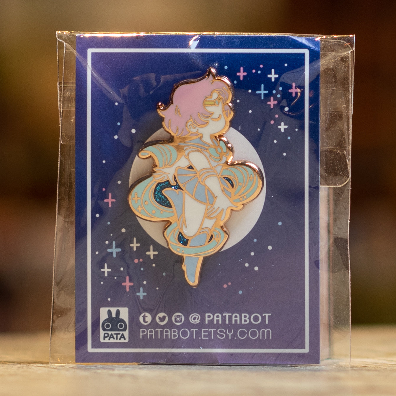 Sailor Mercury Enamel Pin – Mox Boarding House