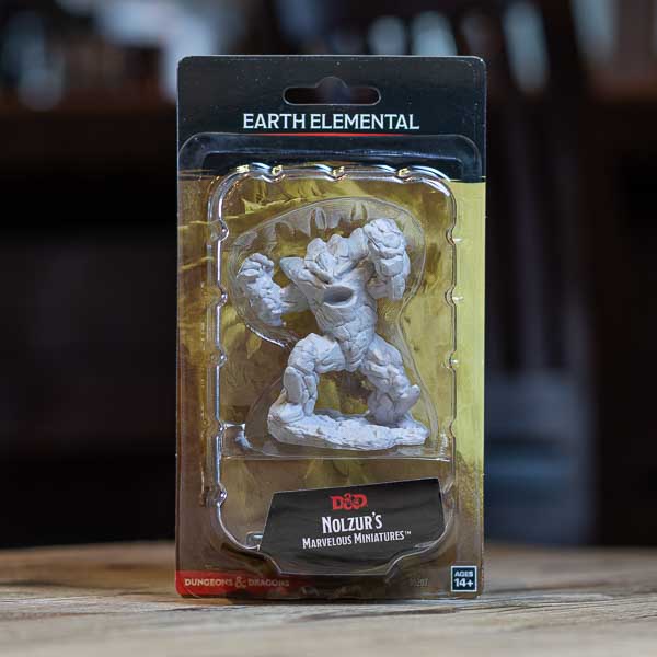 D&D Nolzur's Marvelous Miniatures - Earth Elemental – Mox Boarding House