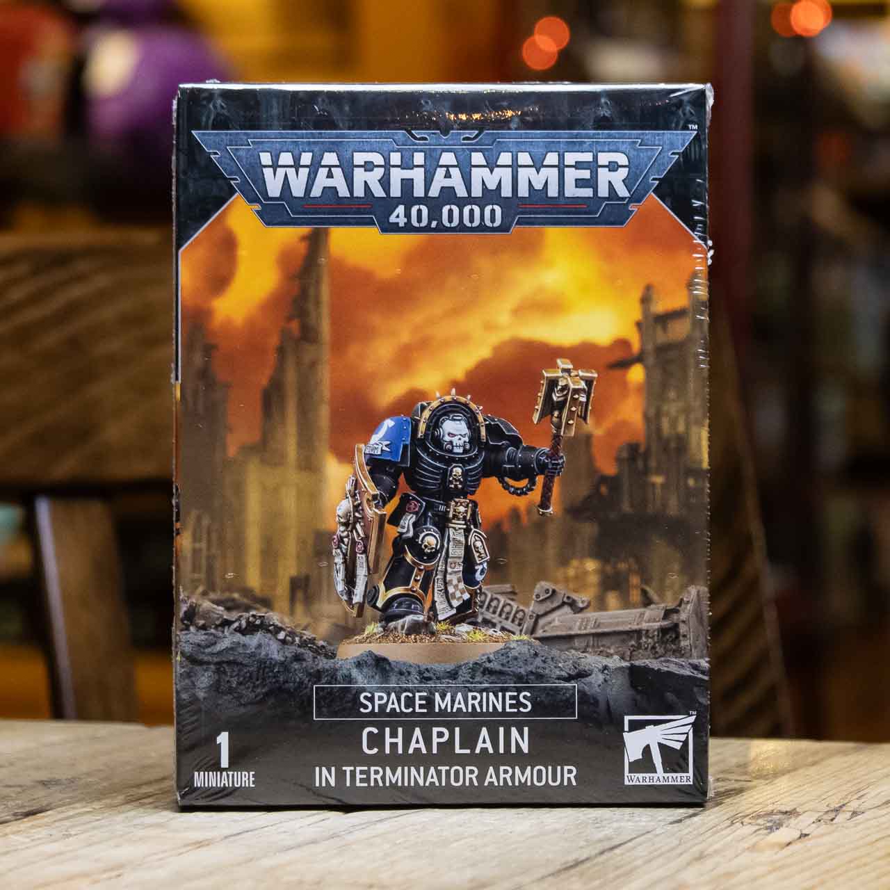 Warhammer 40K - Chaplain in Terminator Armour – Mox Boarding House