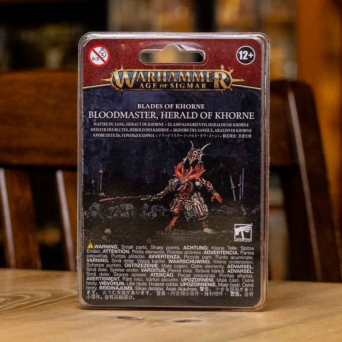 Warhammer 40K/AoS - Bloodmaster, Herald of Khorne – Mox Boarding House