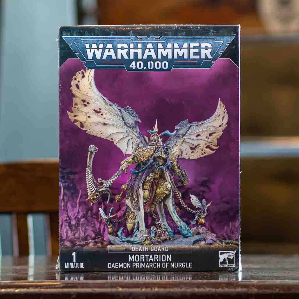 Warhammer 40K - Mortarion, Daemon Primarch of Nurgle – Mox Boarding House