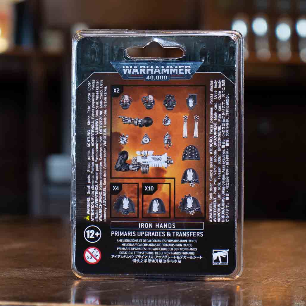 Warhammer 40K - Iron Hands Primaris Upgrades & Transfers – Mox Boarding ...
